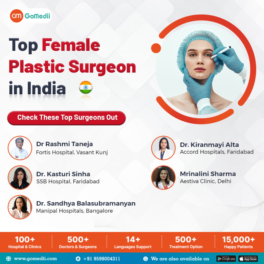 Who Is The Top Female Plastic Surgeon In India? - GoMedii Blog